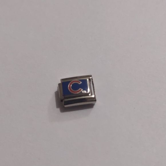 Peter David | Jewelry | Chicagocubs Italian Link Stainless Steel Charm ...